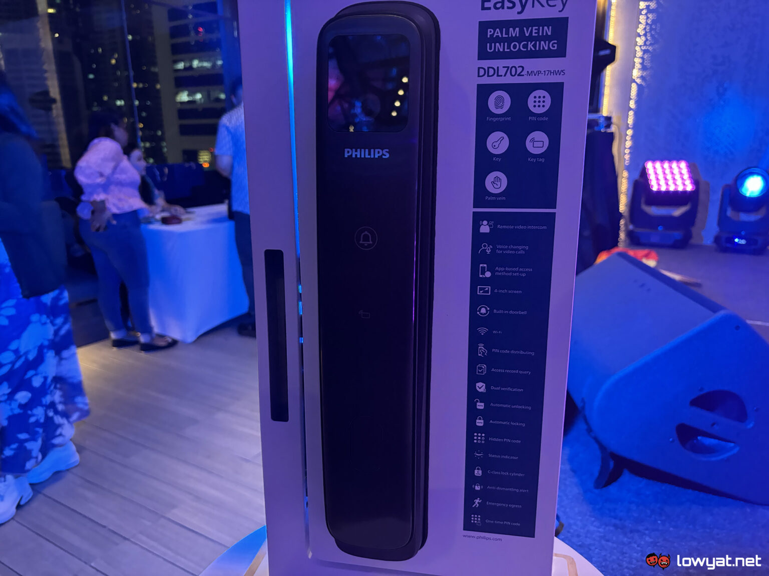 Philips Introduces Palm Recognition Smart Locks - Lowyat.NET