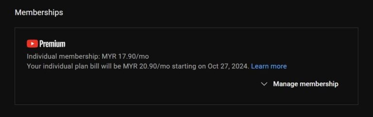 YouTube Premium Goes Up In Price For Malaysian Subscribers - Lowyat.NET