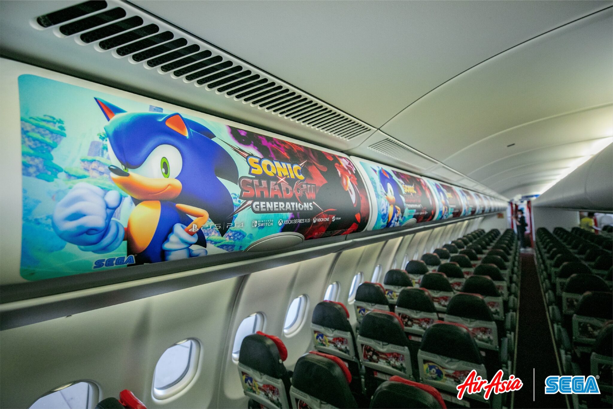 AirAsia Announces Flights Adorned With Sonic The Hedgehog, Persona 5 ...