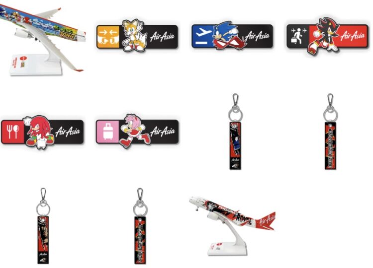 AirAsia Announces Flights Adorned With Sonic The Hedgehog, Persona 5 ...