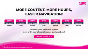 Astro Sports Channels Get New Names, Channel Numbers Starting 17 ...