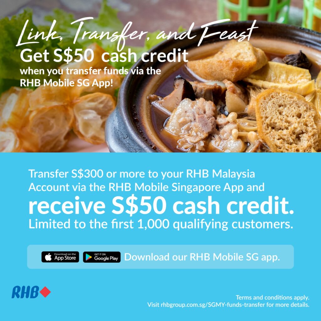 Make Your Transfers More Rewarding With RHB’s Singapore-Malaysia ...