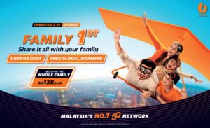 U Mobile Introduces U Family 128 Plan With 1,000GB Shared Data - Lowyat.NET