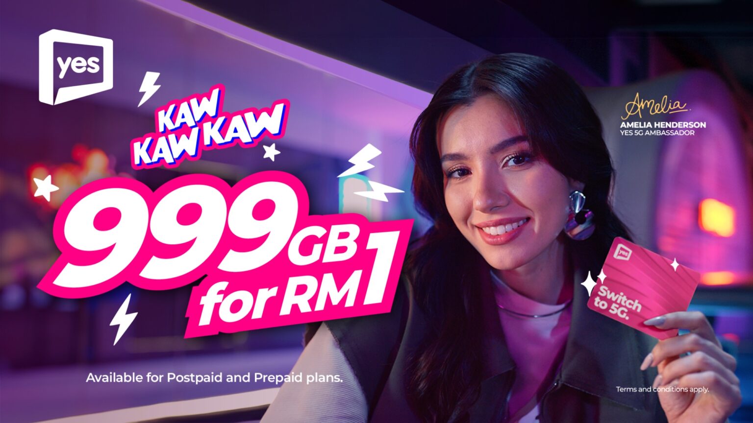 Yes 5G Is Offering Limited-Time 999GB for Only RM1 To Eligible Postpaid And Prepaid Users ...