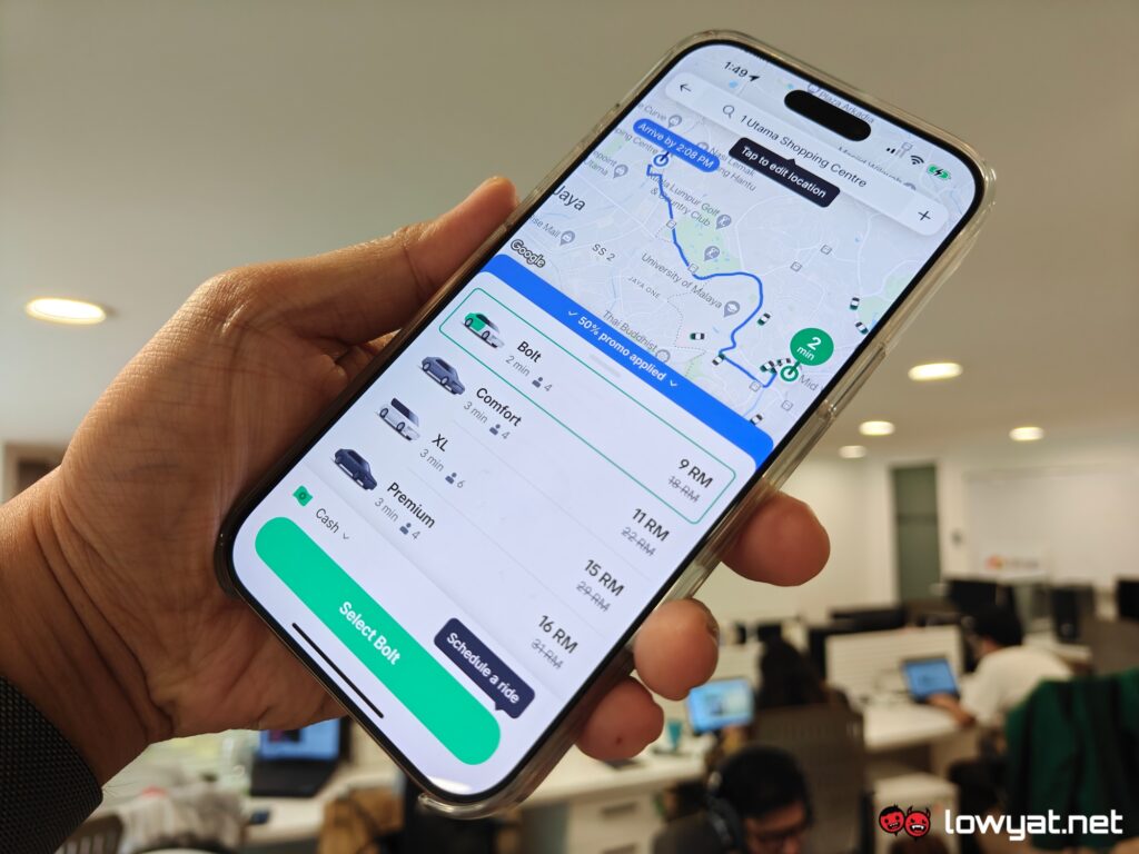 Bolt Officially Available In Malaysia; Offers Up To 50% Off For Rides ...