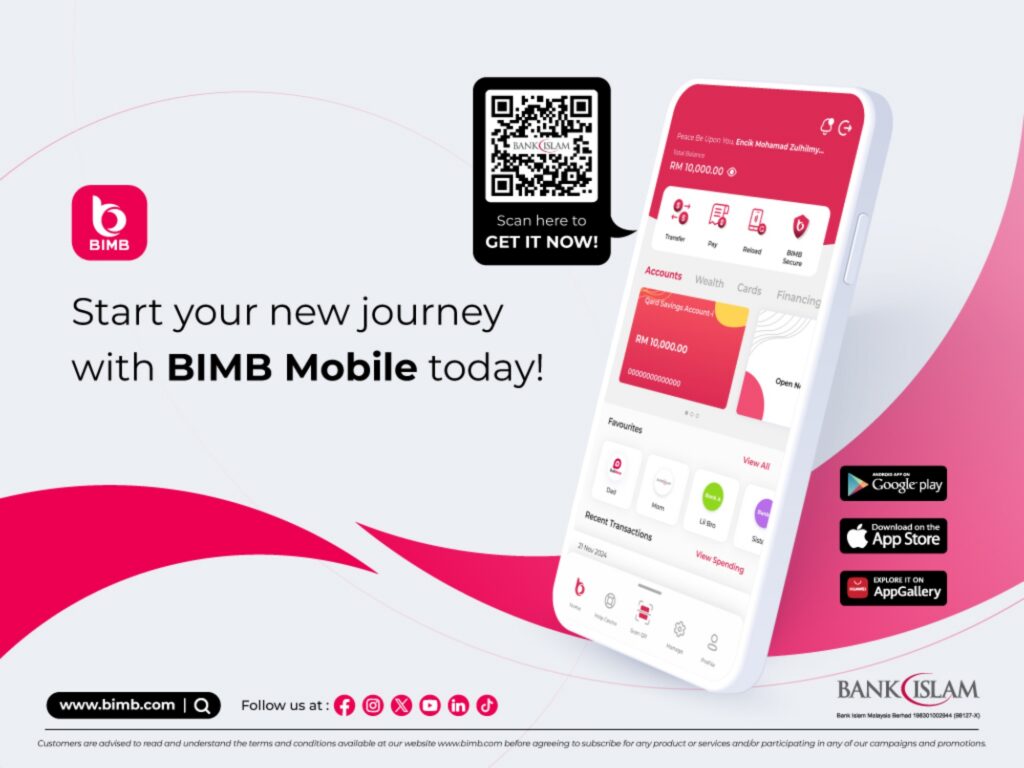 Bank Islam's BIMB Mobile & Web: The Future of Banking at Your ...
