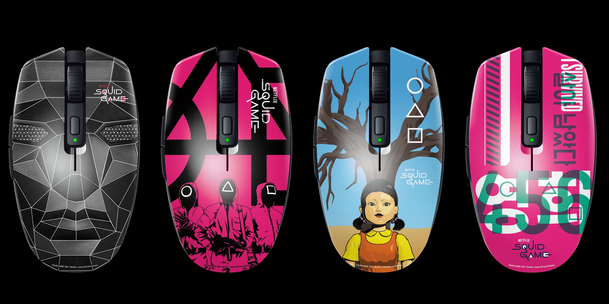 Razer Announces Squid Game Edition Orochi V2, Gigantus V2 Tie Ins ...
