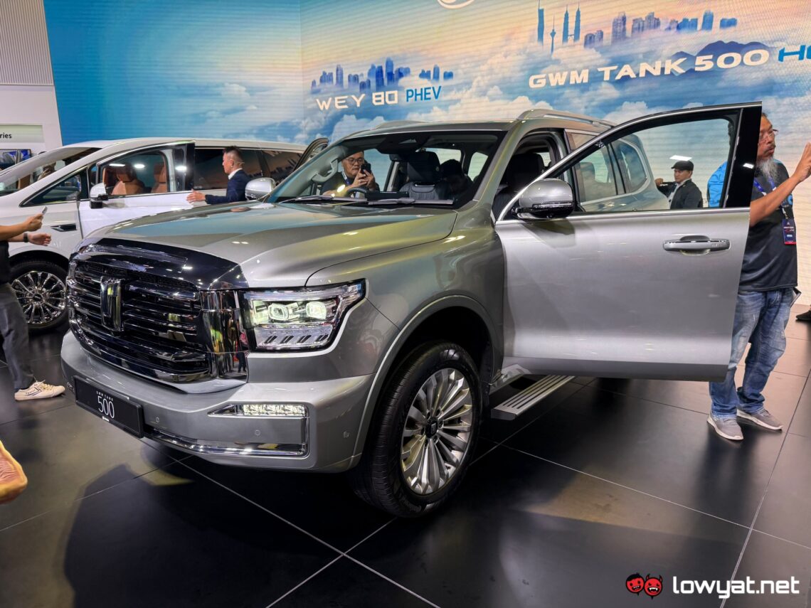 GWM Unveils Wey 80 MPV and Tank 500 SUV at KLIMS 2024 - Lowyat.NET