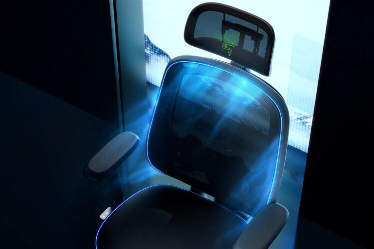 Razer Announces Project Arielle; A Mesh Chair With Built-In Cooling ...