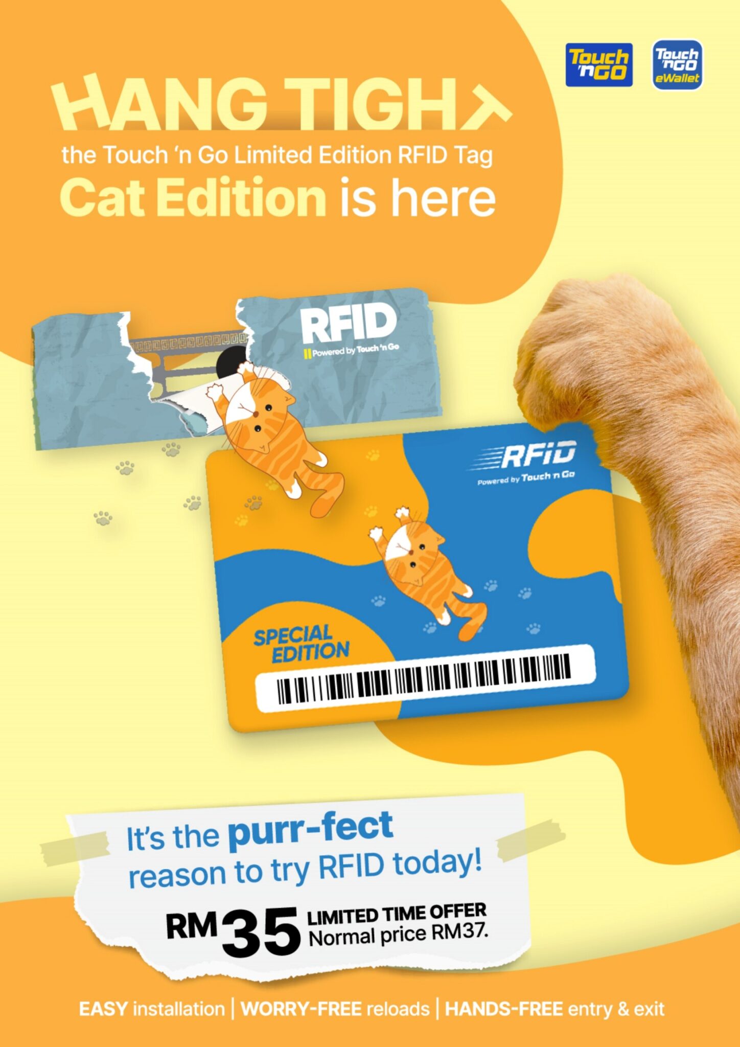 TnG Launches New Limited Edition Oyen RFID Tag - Lowyat.NET