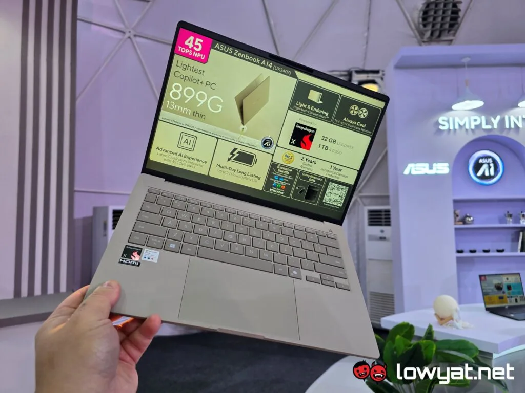 ASUS Zenbook A14 Officially In Malaysia; Retails From RM4,999 - Lowyat.NET