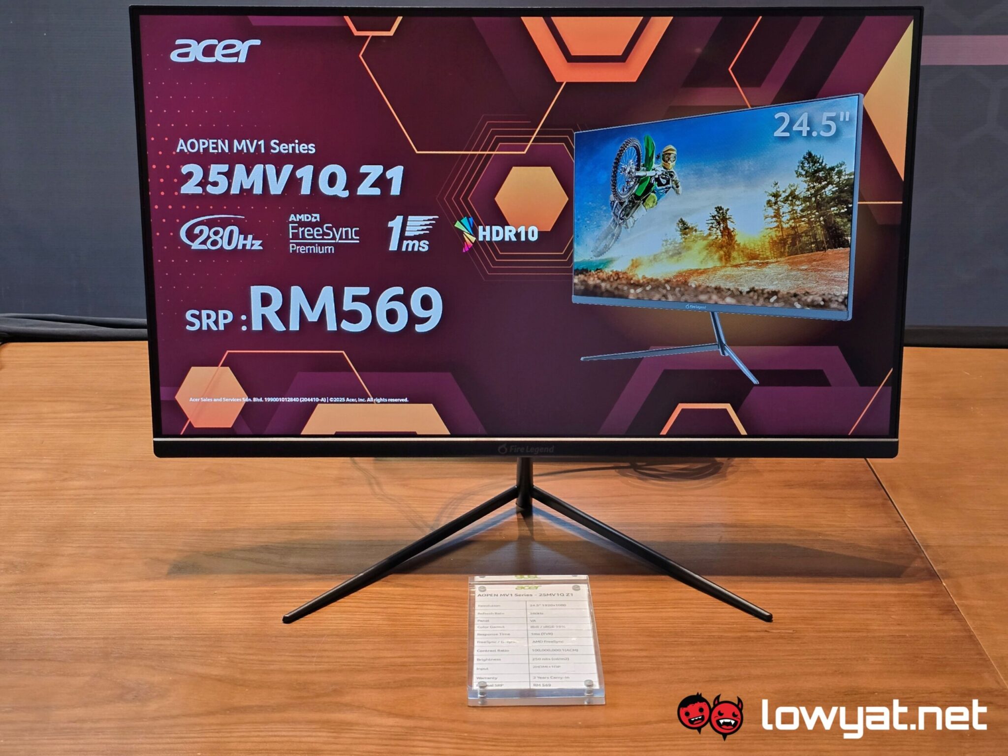 Acer Announces Four New AOpen Gaming Monitors - Lowyat.NET