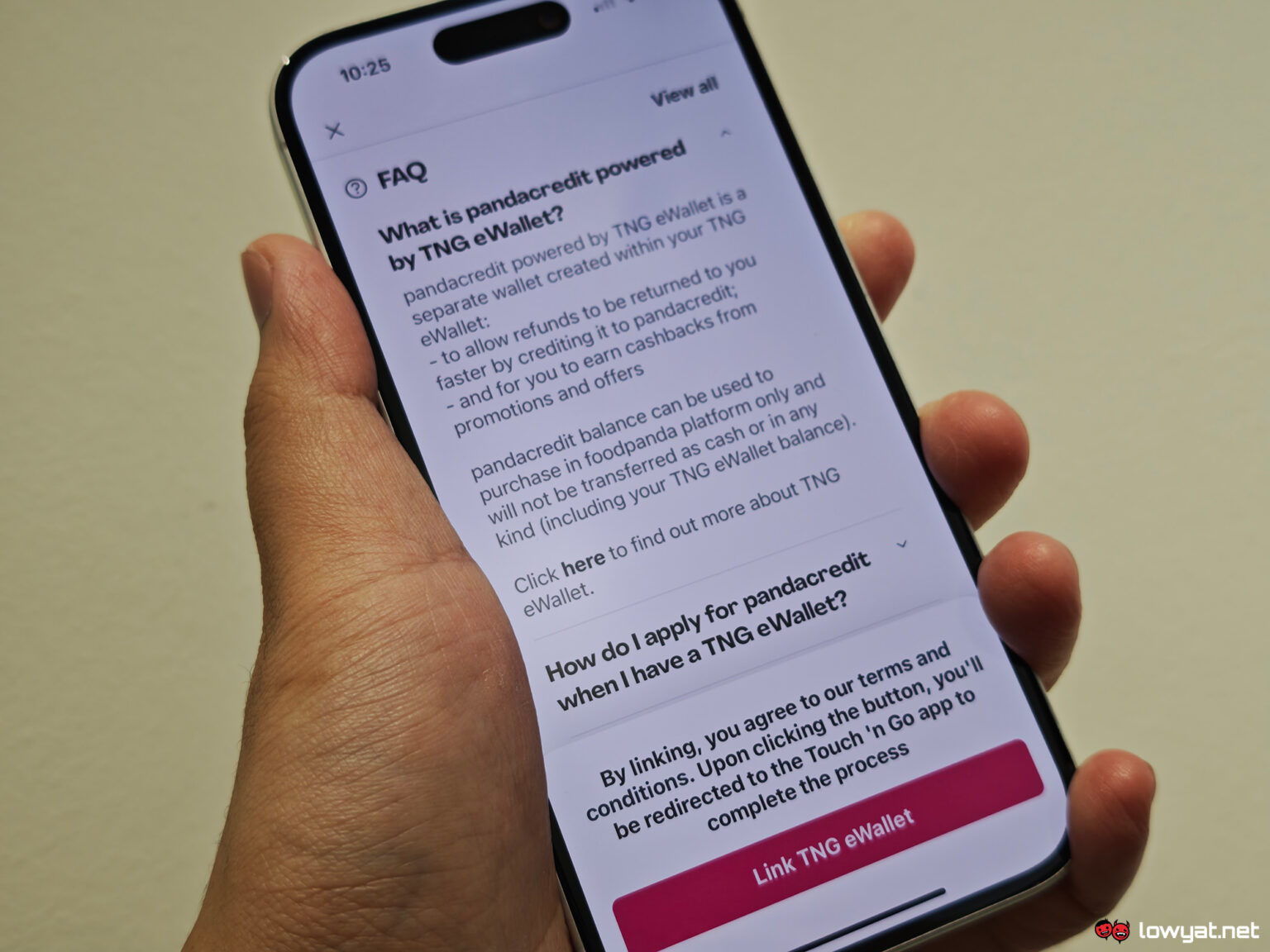 Foodpanda Partners With TNG Digital To Launch Pandacredit E-Wallet ...