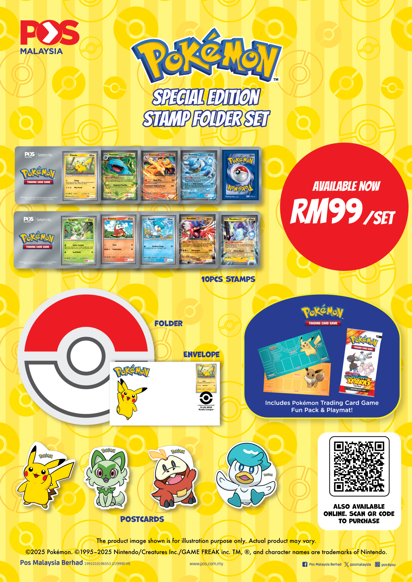 Pos Malaysia Announces Pokemon TCG Stamp Set - Lowyat.NET