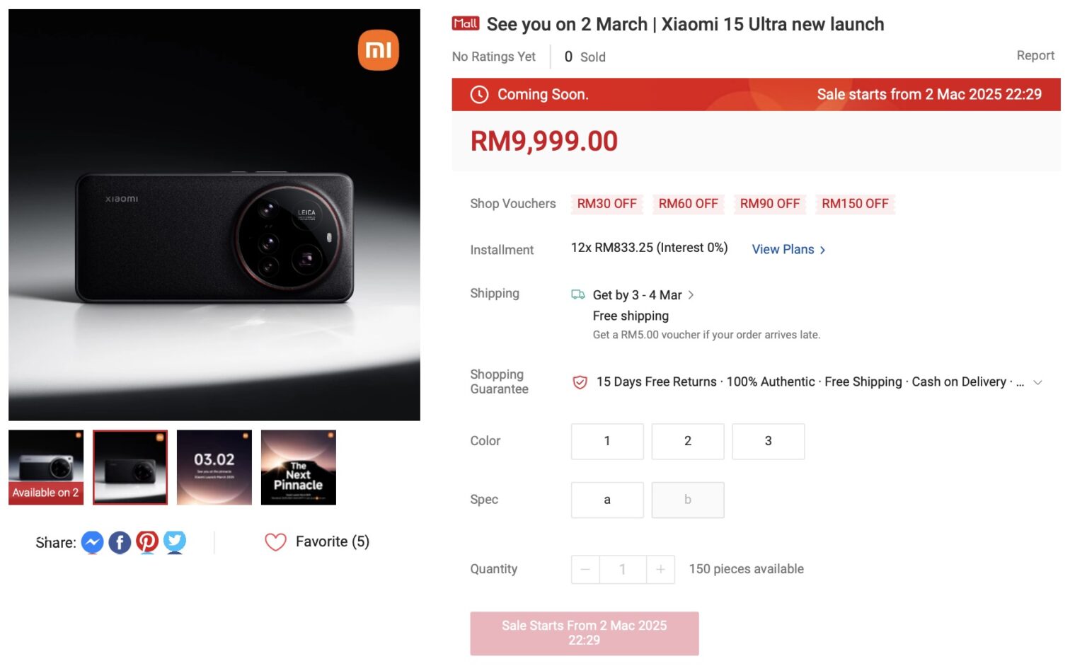 Xiaomi 15 Ultra To Land In Malaysia On 2 March - Lowyat.NET