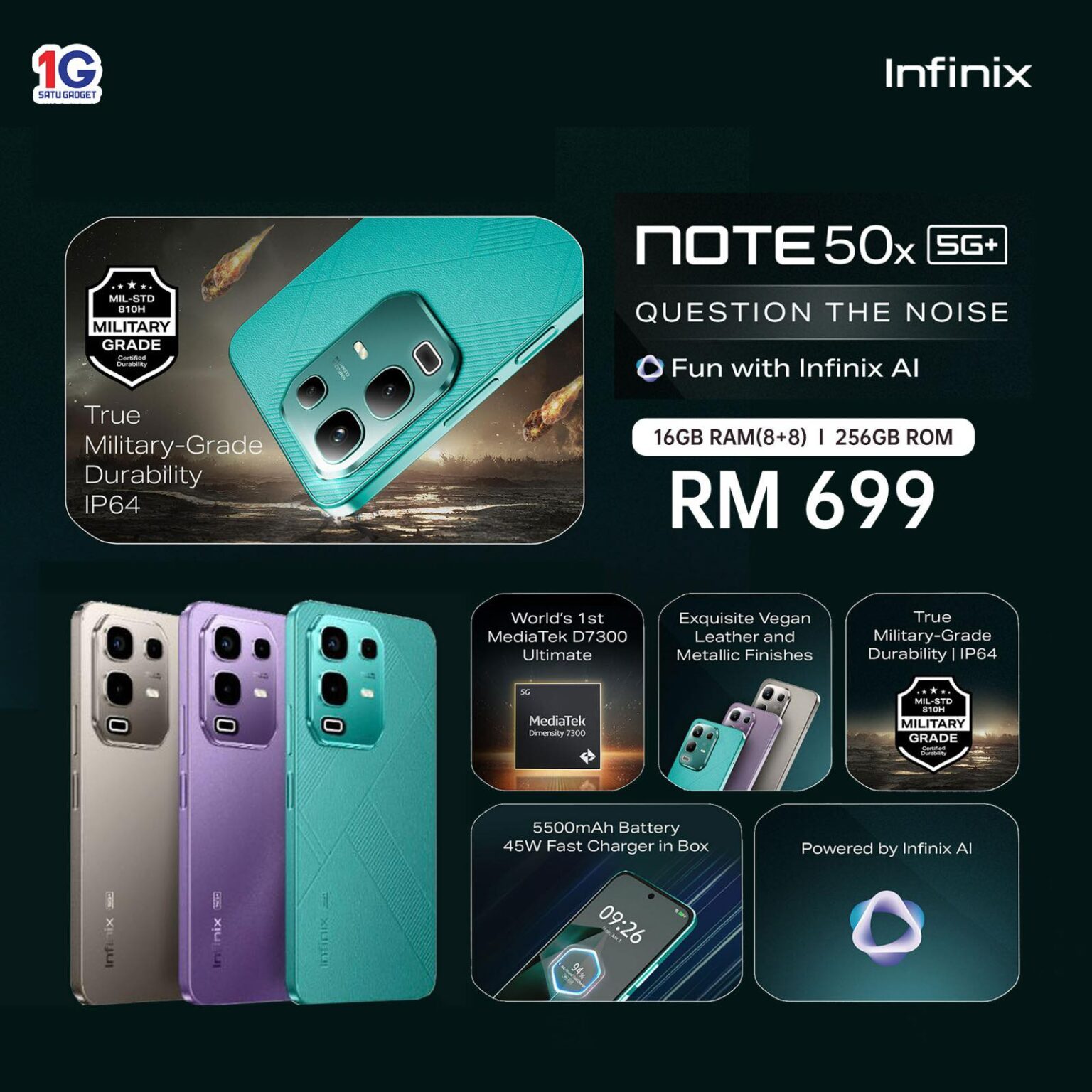 Infinix To Release At Least Three Note 50 Series Models In Malaysia - Lowyat.NET