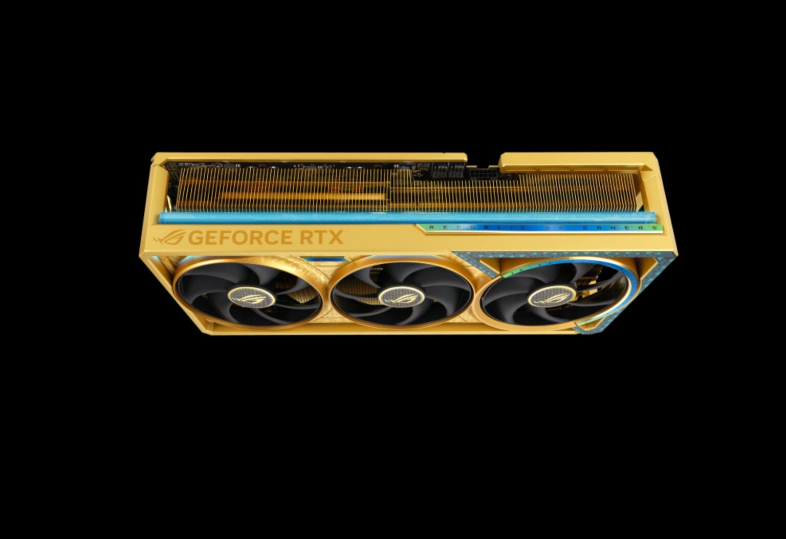 This Gold-Plated ASUS ROG RTX 5090 Astral Dahab Costs More Than US ...