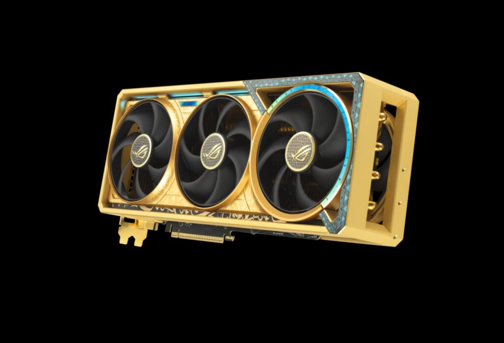 This Gold-Plated ASUS ROG RTX 5090 Astral Dahab Costs More Than US ...