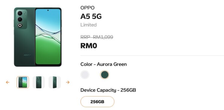 OPPO A5 5G To Hit The Shelves At RM1,099 - Lowyat.NET