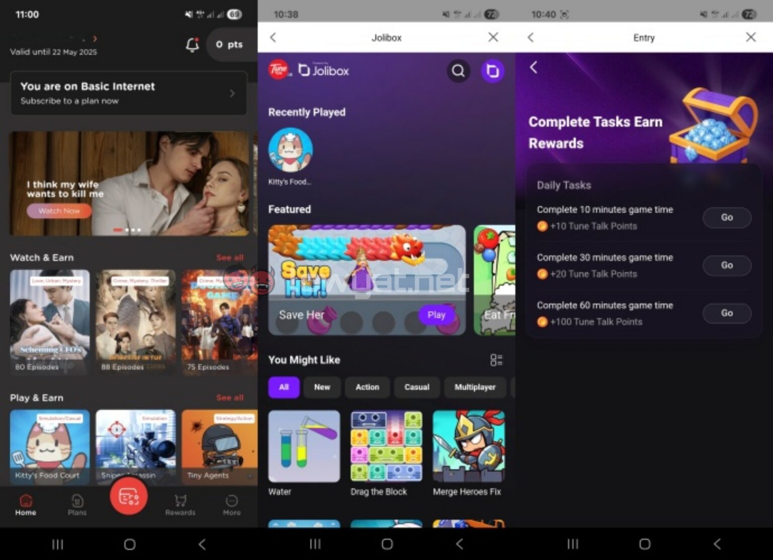 Tune Talk Launches In-App Entertainment Hub - Lowyat.NET