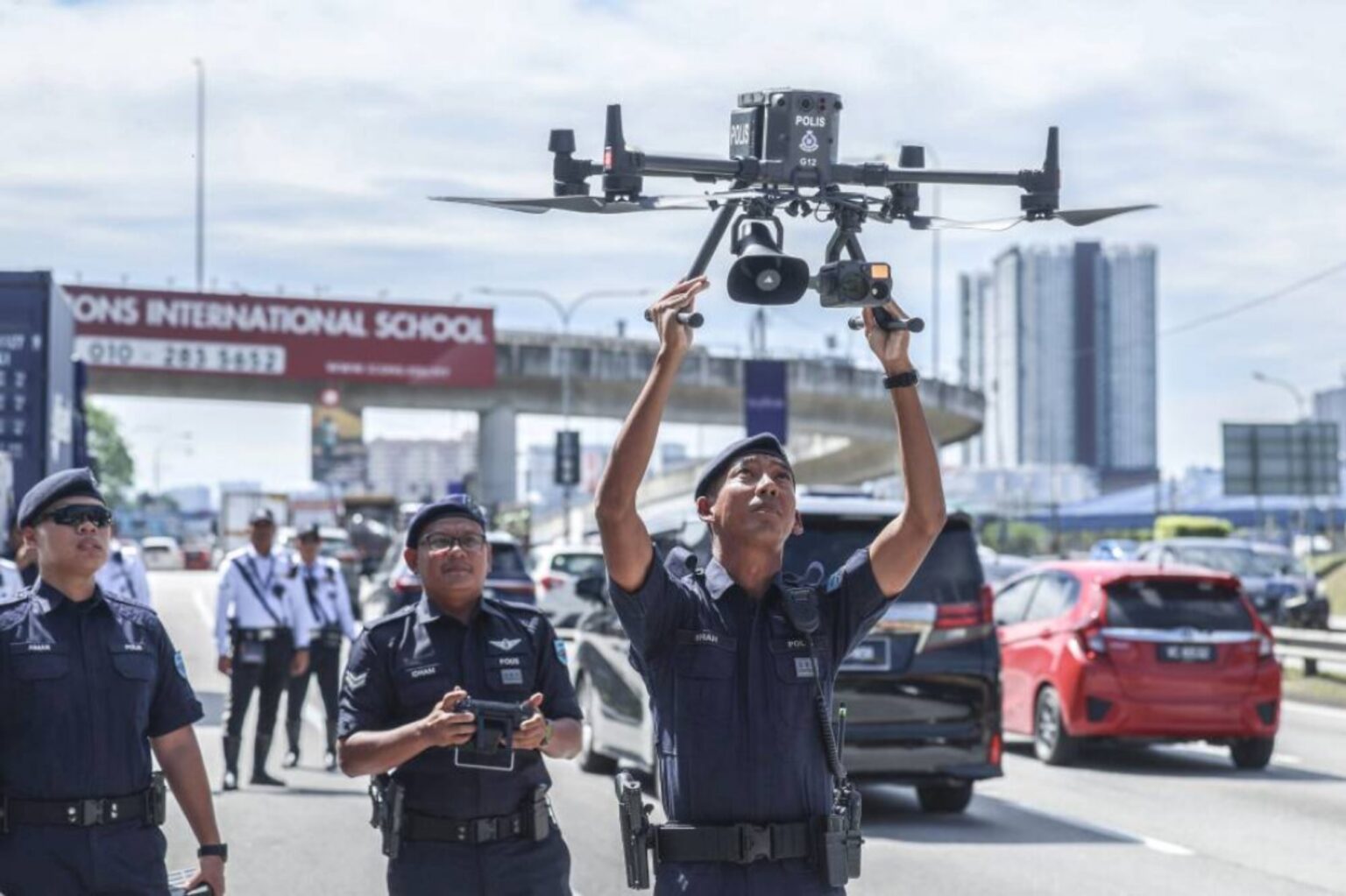 PDRM Deploys Drones To Apprehend Motorcyclists Avoiding Designated ...