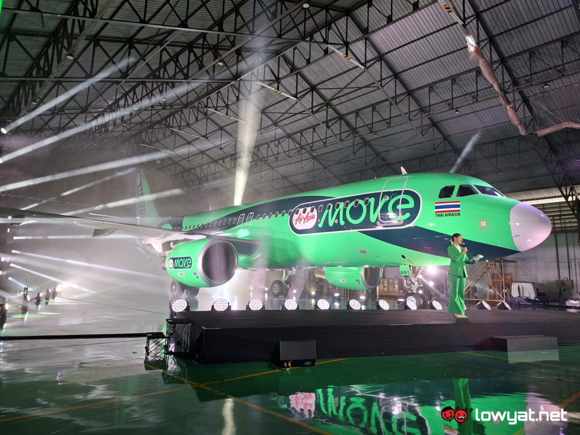 AirAsia MOVE Unveils New "Travel More For Less" Slogan With Aircraft ...