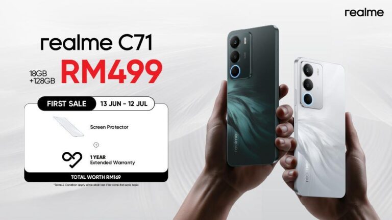 realme C71 Available In Malaysia For RM499 From 13 June - Lowyat.NET