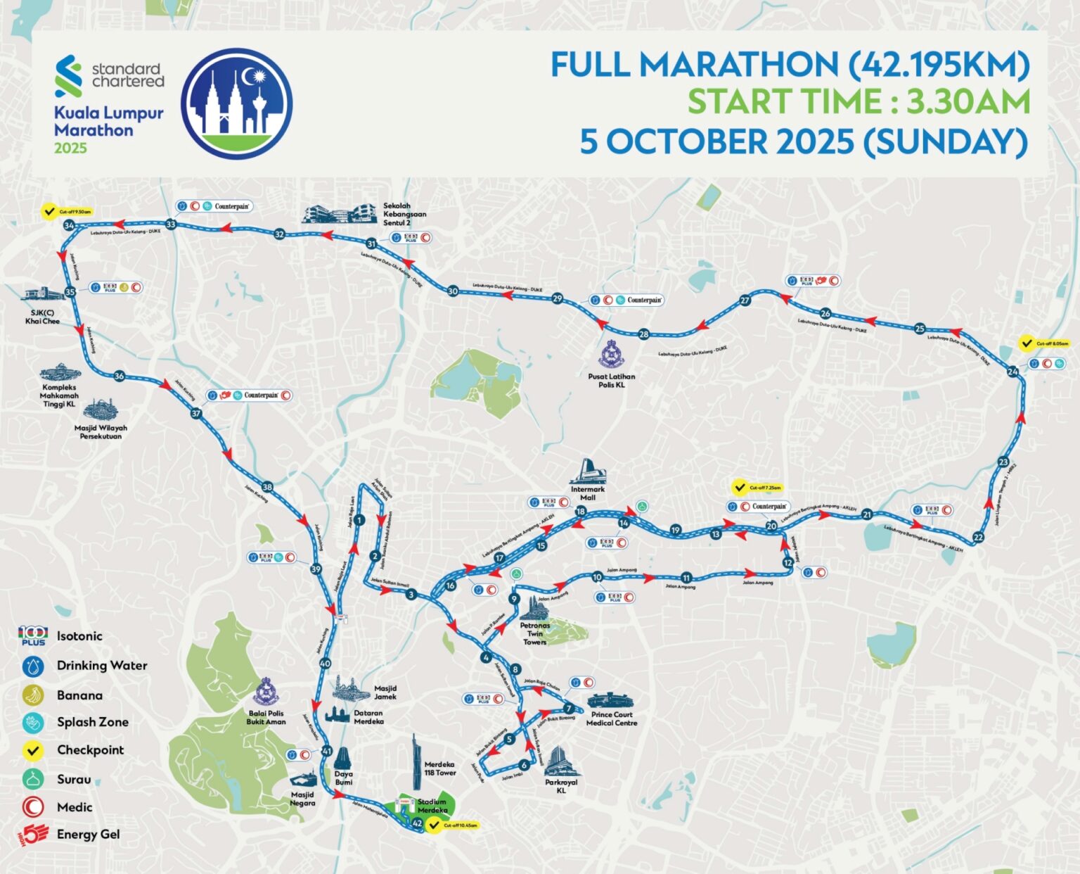 Kuala Lumpur To See Major Road Closures For KLSCM 2025 This Weekend ...