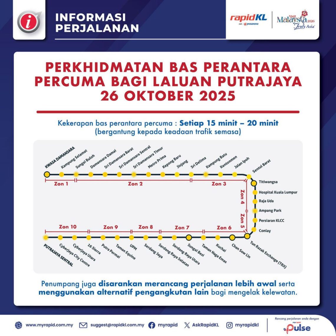 MRT Putrajaya Line Still Under Repairs Today Following Cable Theft ...