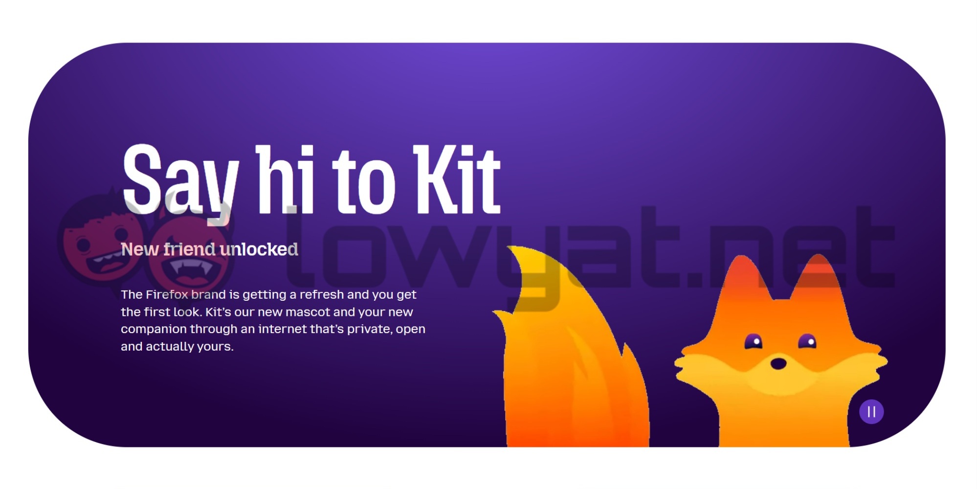 Mozilla Announces Kit, Firefox’s New Mascot - Lowyat.NET