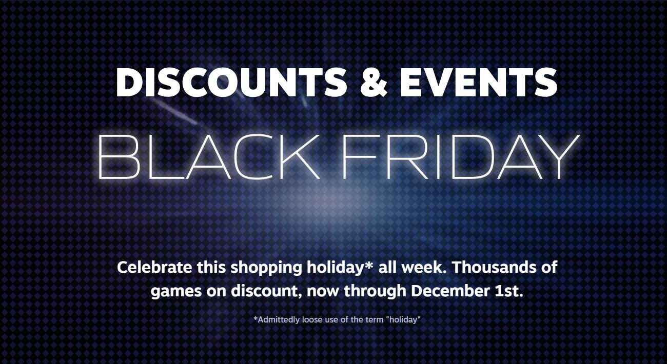 Steam Hosts First-Ever Black Friday Sale; Discounts Galore - Lowyat.NET