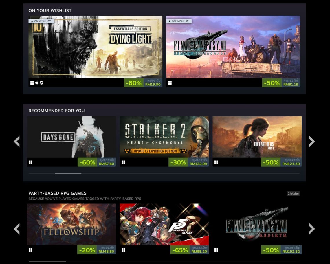 Steam Hosts First-Ever Black Friday Sale; Discounts Galore - Lowyat.NET