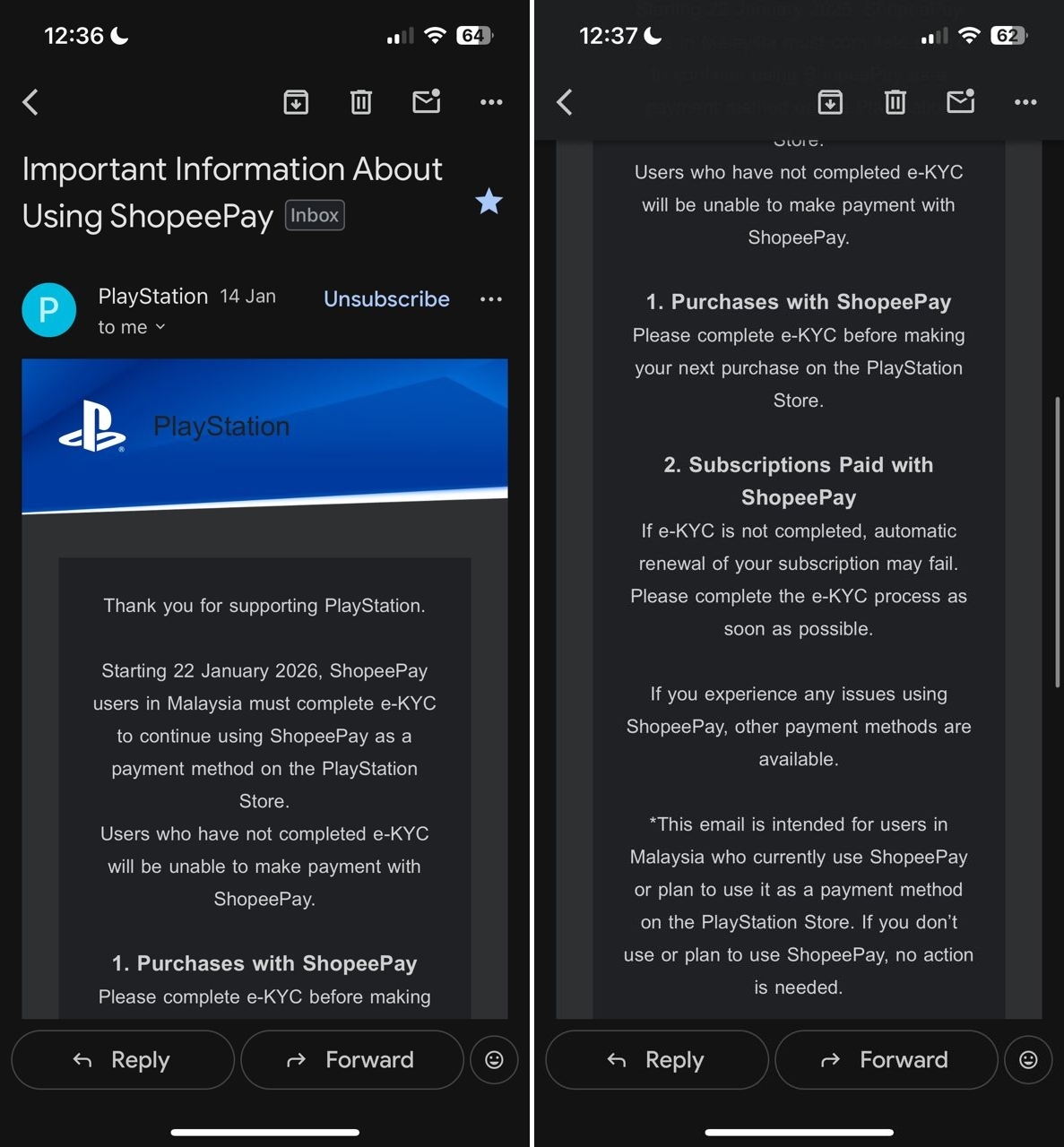 PlayStation Store Payment With ShopeePay Will Require eKYC Completion ...